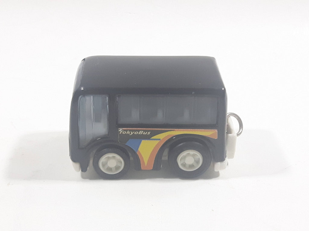 Tokyo Bus "City Bus" Black Plastic Pullback Motorized Friction Die Cas ...