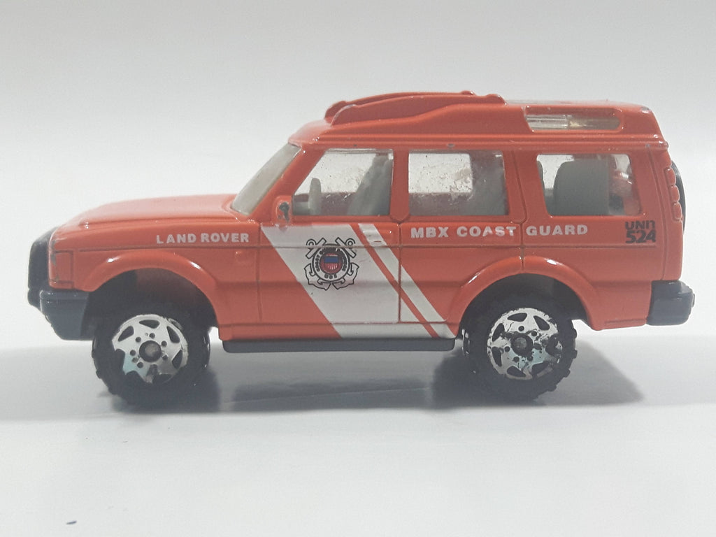 2006 Matchbox Coast Guard Land Rover Discovery Orange Die Cast Toy Car ...