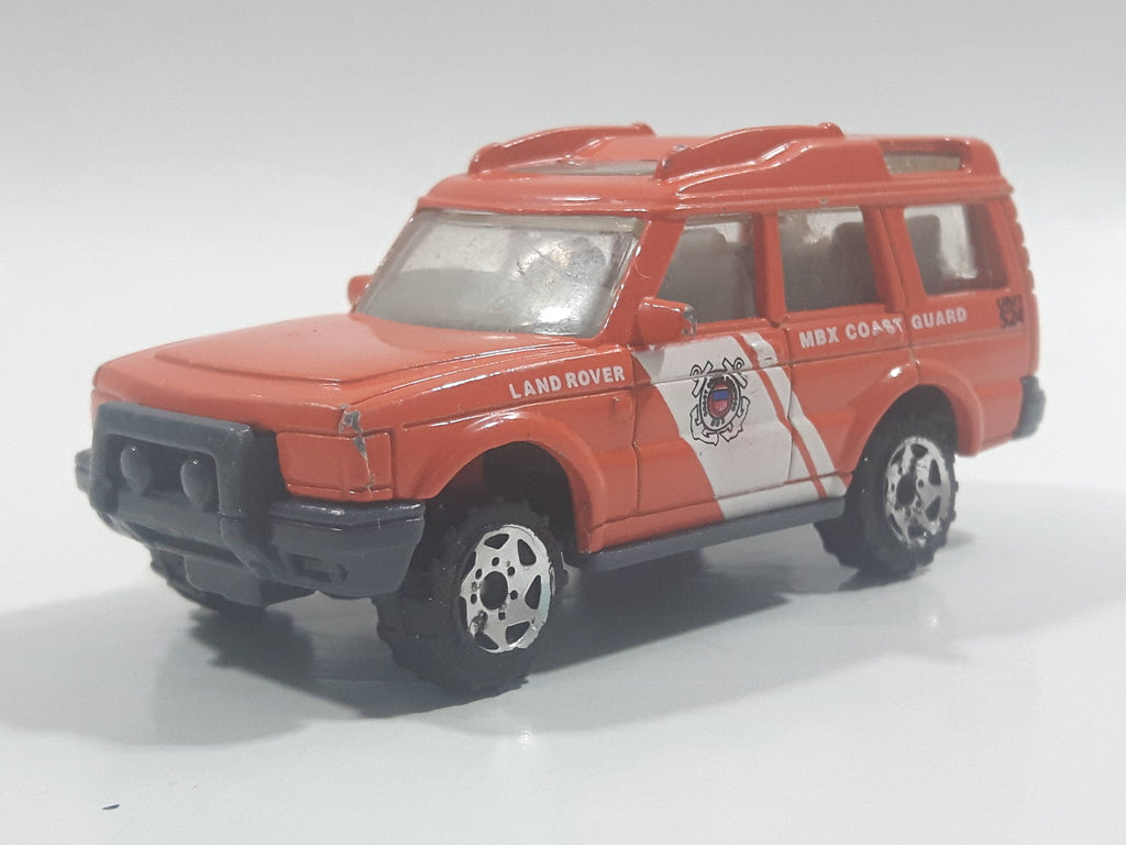 2006 Matchbox Coast Guard Land Rover Discovery Orange Die Cast Toy Car ...