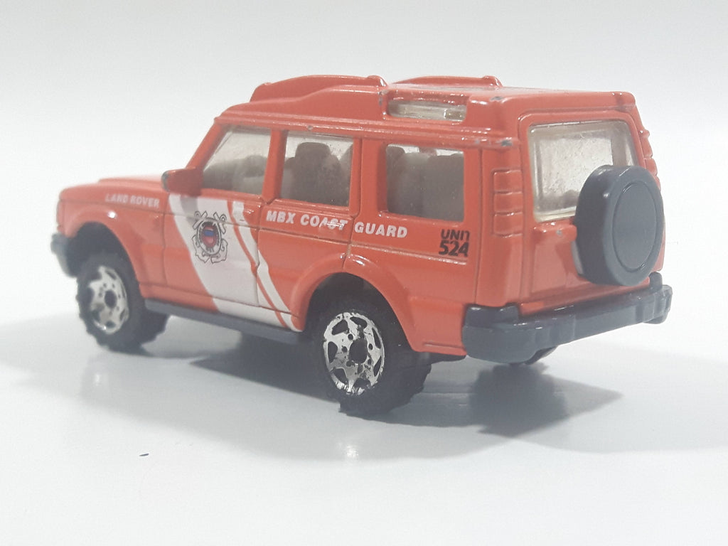 2006 Matchbox Coast Guard Land Rover Discovery Orange Die Cast Toy Car ...