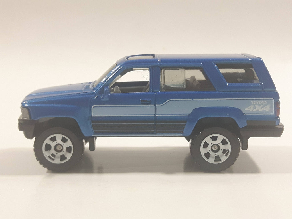 2016 Matchbox Toyota 4Runner 1985 4x4 Metalflake Blue Die Cast Toy Car ...