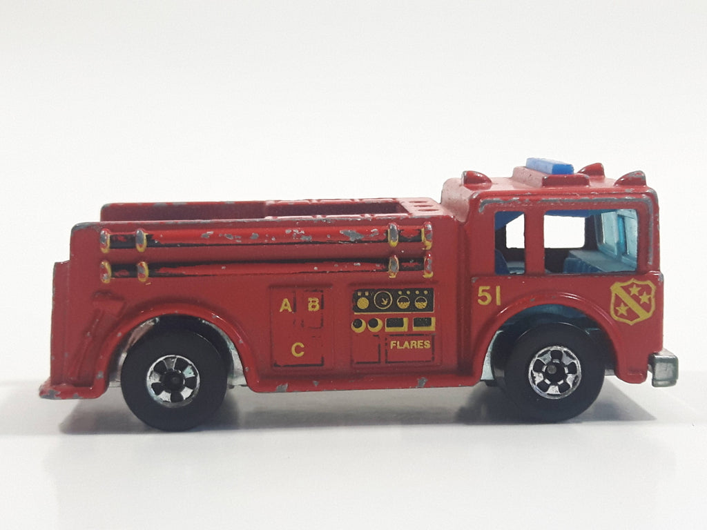 1982 Hot Wheels Fire Eater Red Fire Truck Die Cast Toy Car Vehicle - B ...