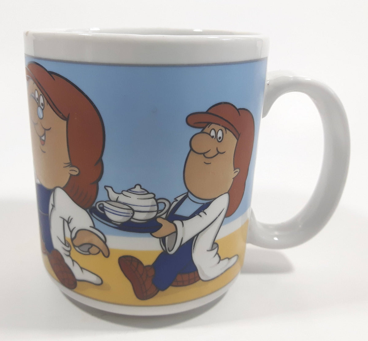 Tetley Tea Gaffer Sydney and Clarence by Fireplace Ceramic Coffee Mug ...