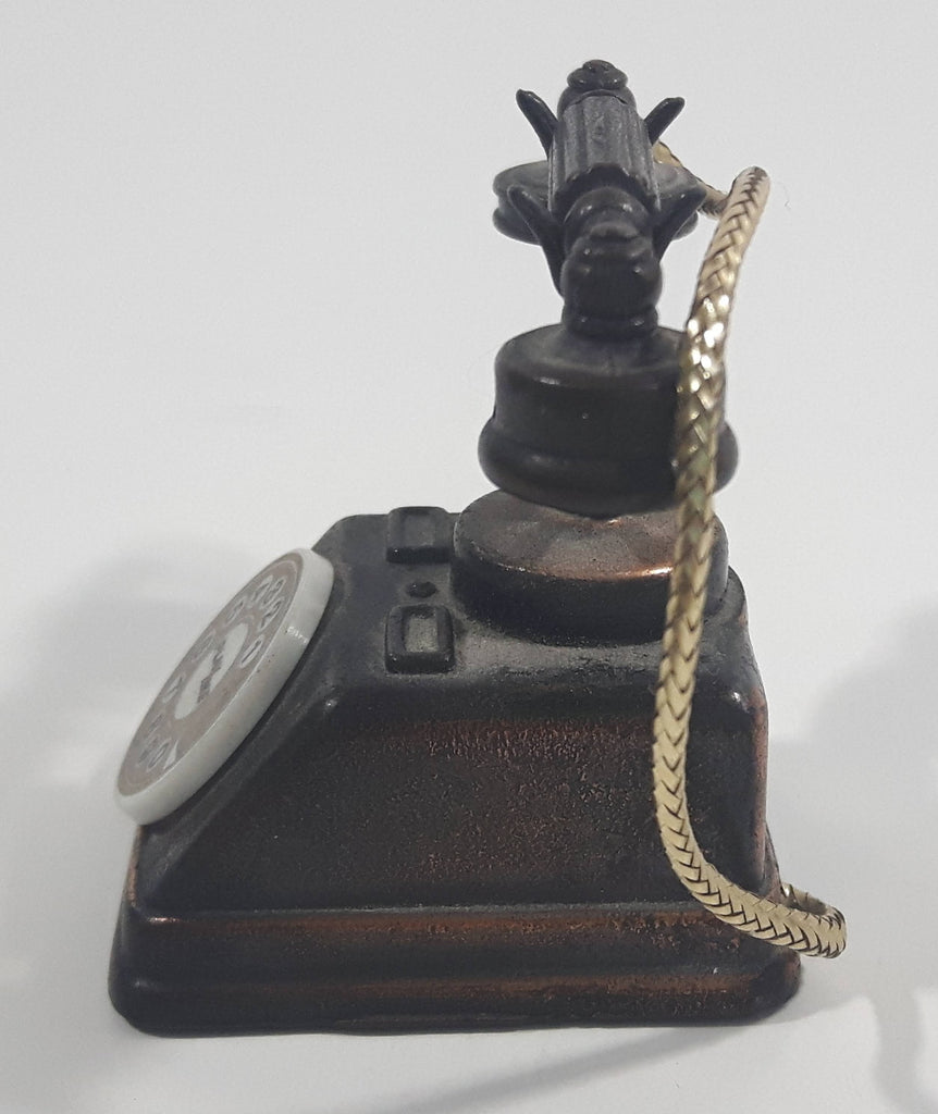 Vintage PlayMe Miniature Rotary Telephone Phone Metal Pencil Sharpener ...