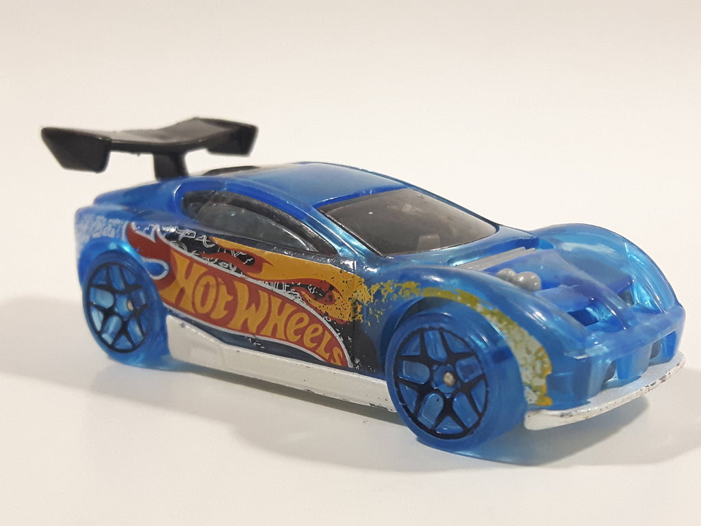 2013 Hot Wheels Stunt Circuit Synkro Blue Die Cast Toy Car Vehicle ...