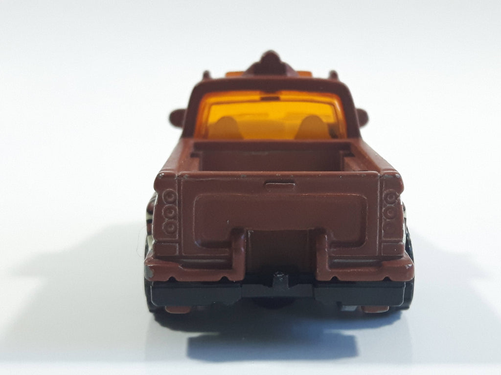 2005 Matchbox Military Troop Carrier Truck Matte Brown Die Cast Toy Ca ...