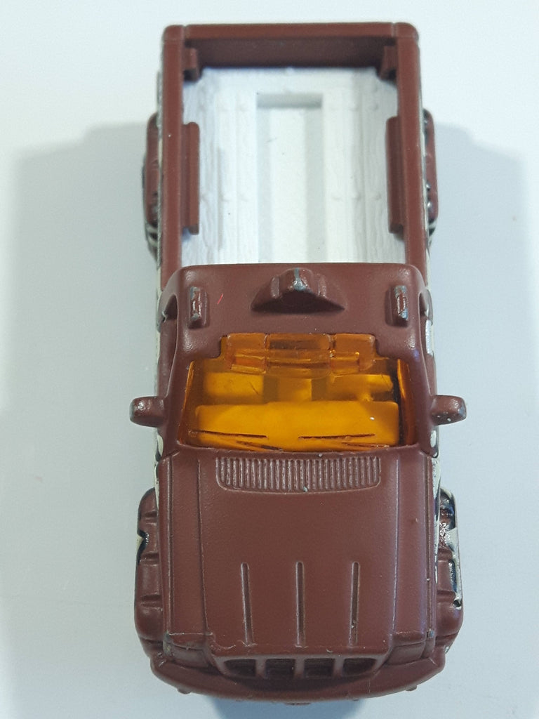 2005 Matchbox Military Troop Carrier Truck Matte Brown Die Cast Toy Ca ...