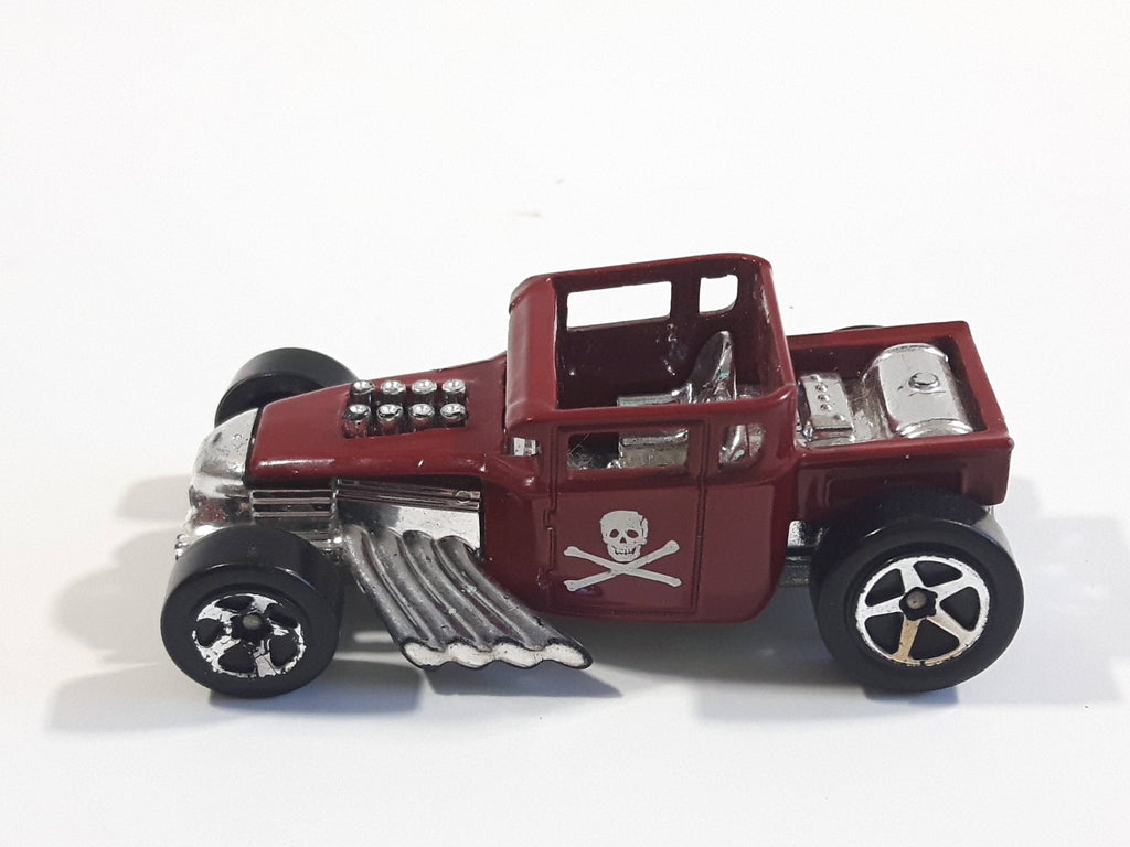 2006 Hot Wheels First Editions Bone Shaker Dark Red Die Cast Toy Car H – Treasure Valley ...