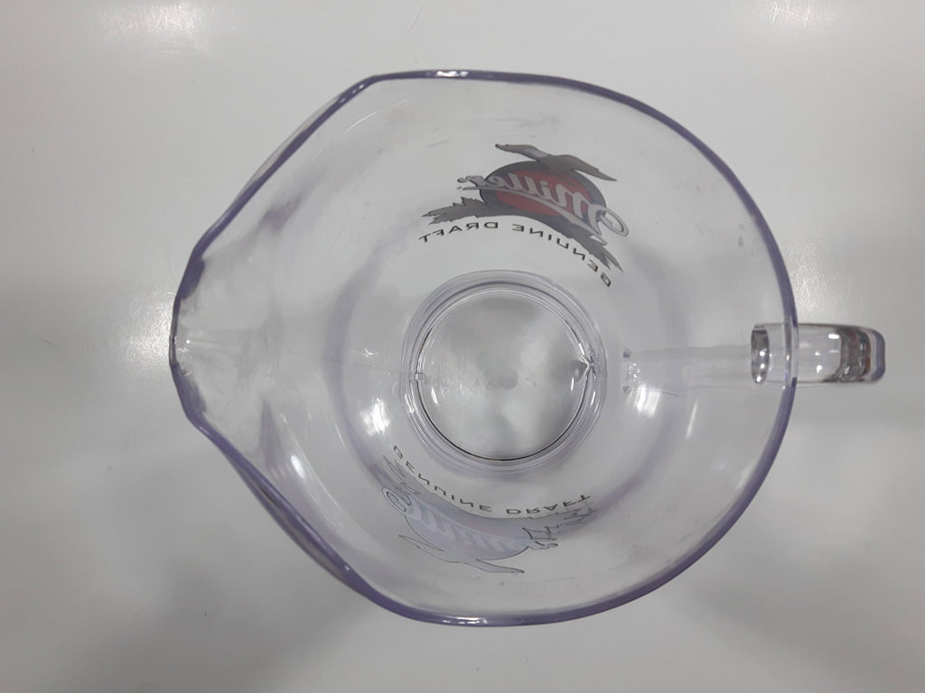 Miller Genuine Draft 9 1/4" Tall Plastic Beer Pitcher Jug – Treasure ...