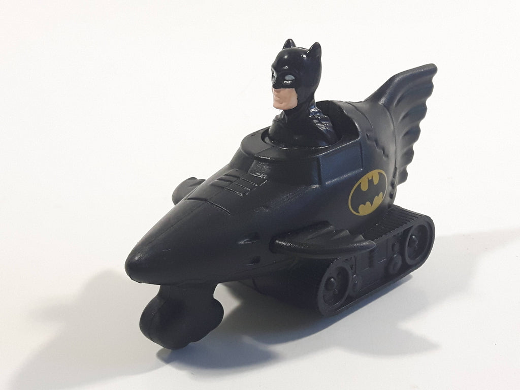 1991 McDonald's DC Comics Batman Batmobile Push Down Spring Release Bl ...