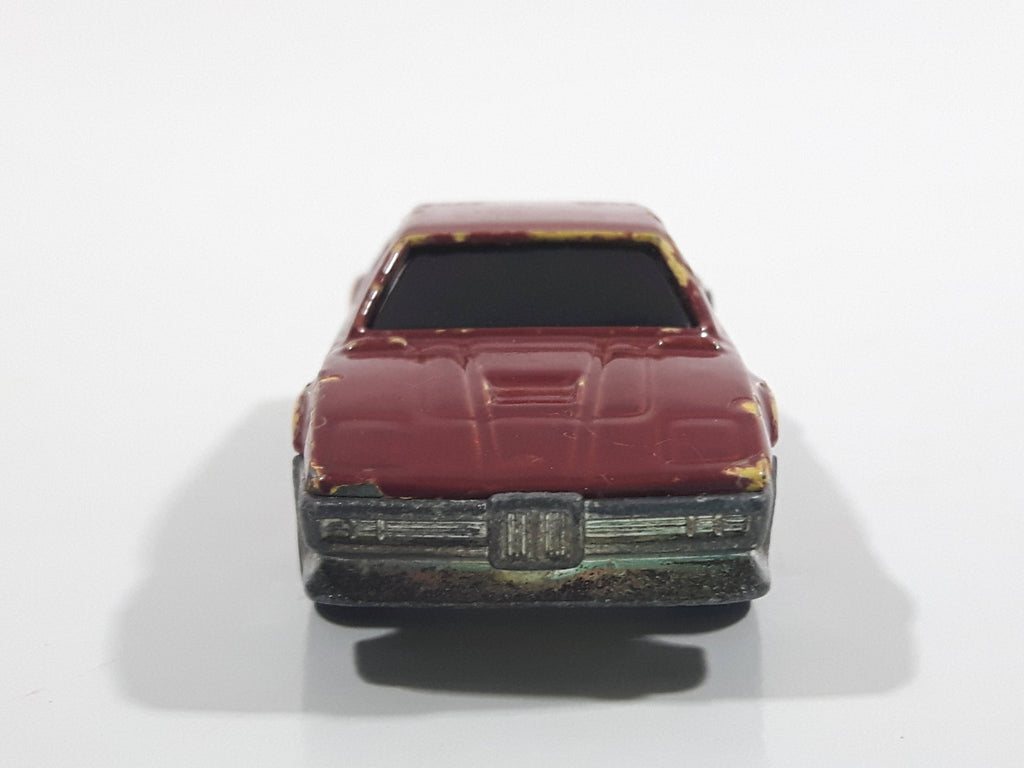 1989 Hot Wheels Color Racers II Wind Splitter Dark Red Burgundy Die Ca ...