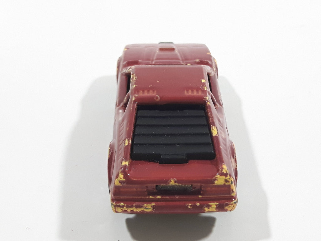 1989 Hot Wheels Color Racers II Wind Splitter Dark Red Burgundy Die Ca ...