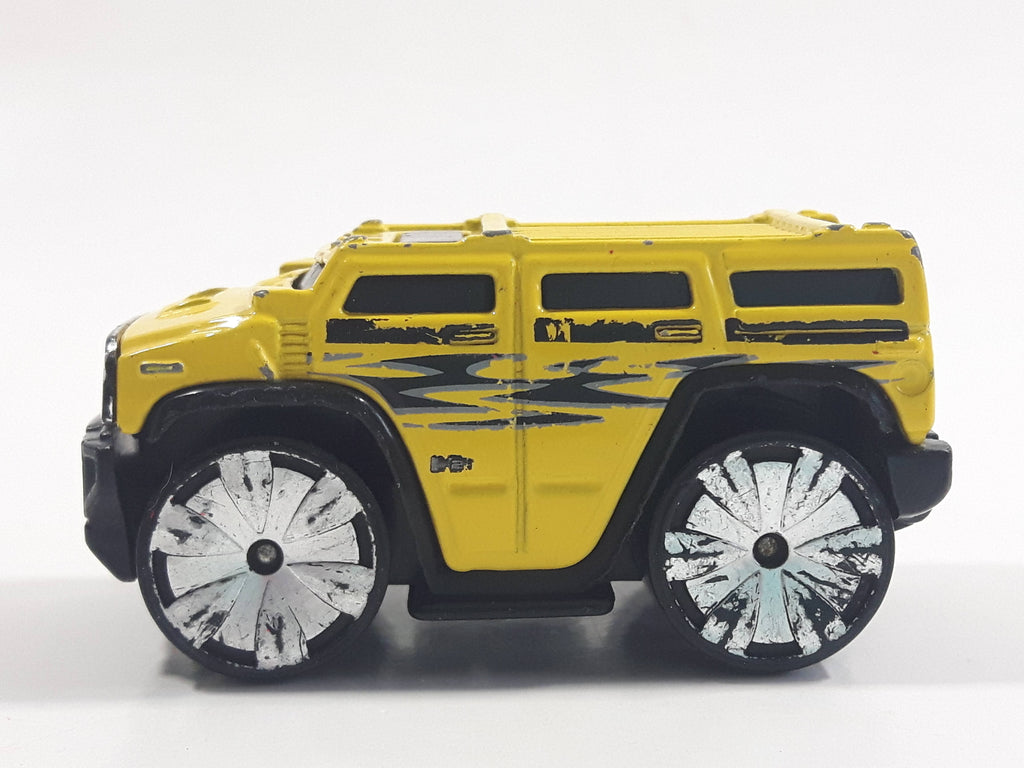 2004 Hot Wheels First Editions Blings Hummer H2 Yellow Die Cast Toy Ca ...