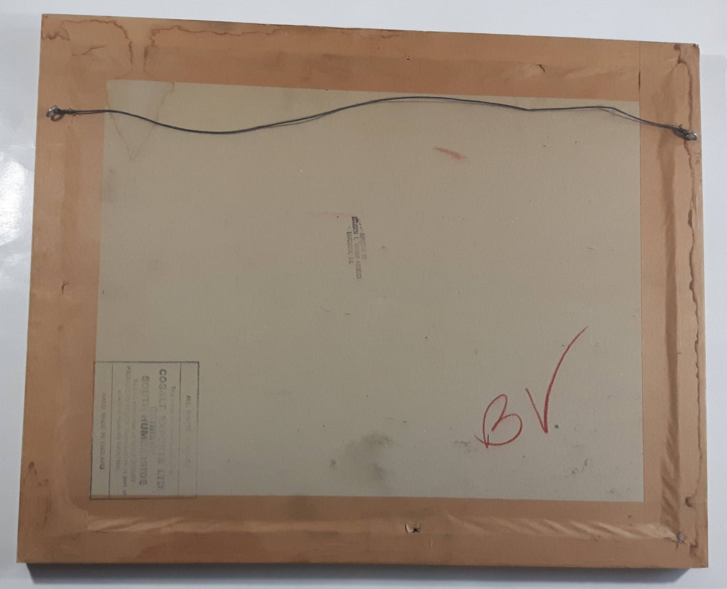 Rare Vintage Walt Disney Productions Donald Duck Train Conductor 16" x ...