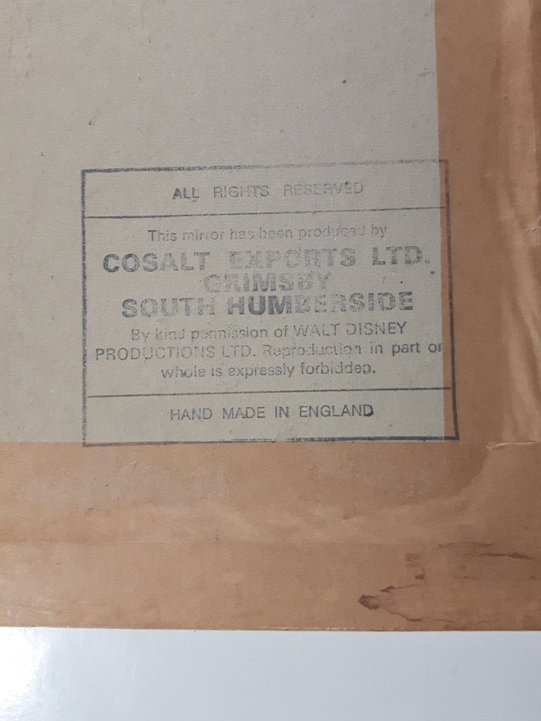 Rare Vintage Walt Disney Productions Donald Duck Train Conductor 16" x ...