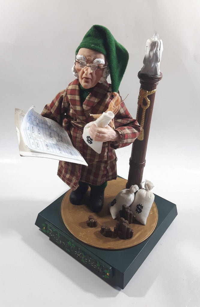 1997 Smile Ind. Dickens' Collection Scrooge Singing Christmas Ornament ...