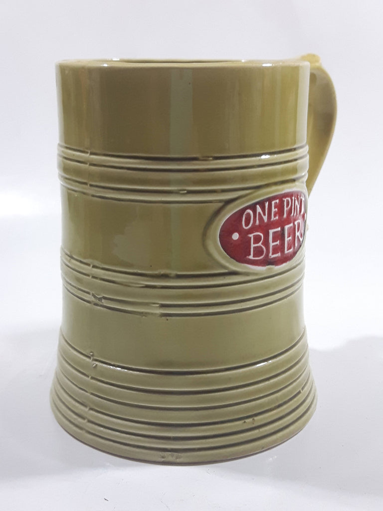 Vintage One Pint Beer Green Ceramic Beer Stein Made in Japan – Treasure ...