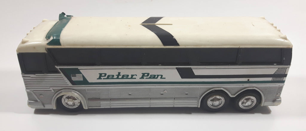 Vintage Jimson No. 220 Peter Pan Bus White Plastic Toy Car Vehicle Coi ...