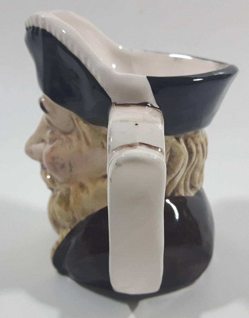 Vintage Toby Style Face Head Hand Painted Ceramic Pottery Figurine Mug ...