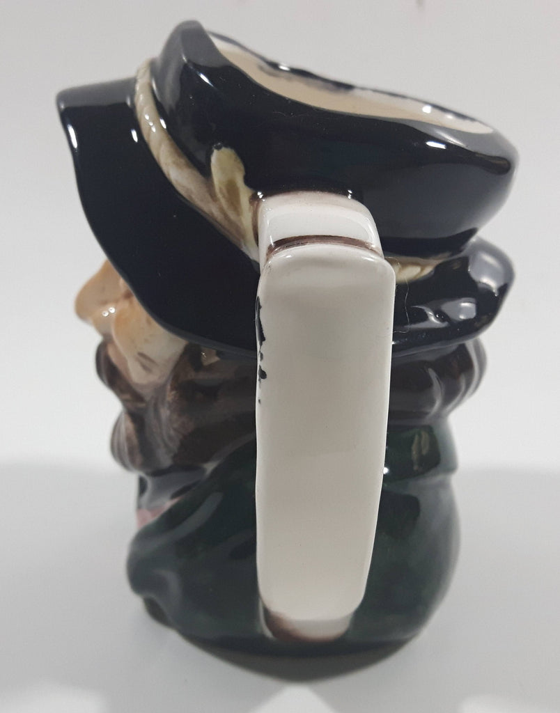 Vintage Toby Style Face Head Hand Painted Ceramic Pottery Figurine Mug ...