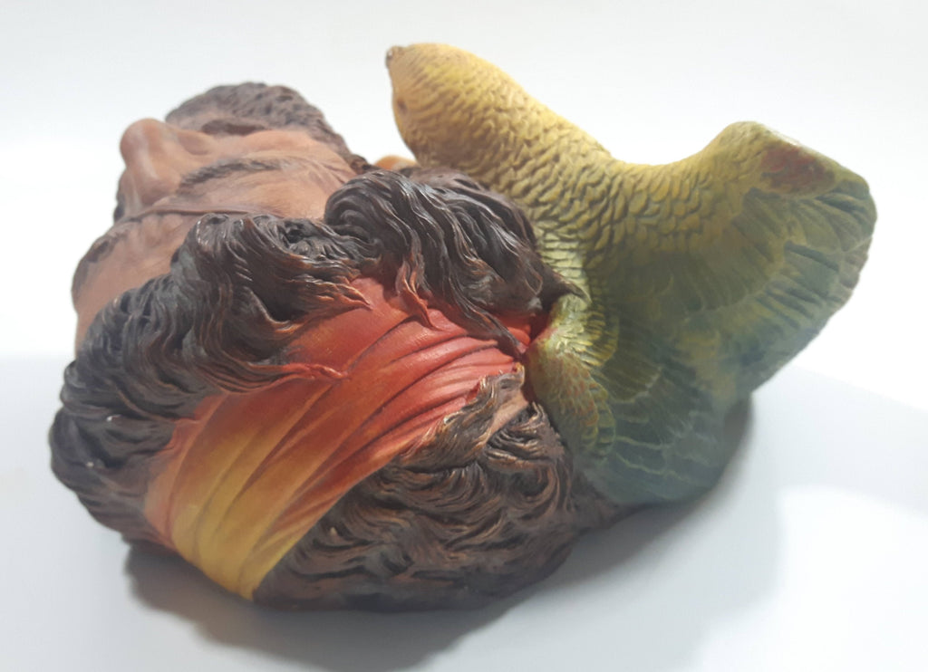 Vintage 1964 Bossons England Buccaneer Chalkware 3D Face Head Wall Dec ...