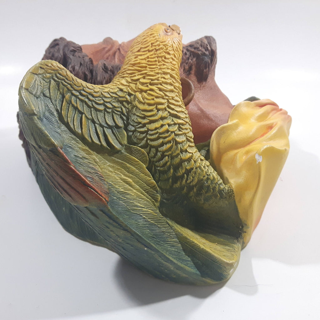 Vintage 1964 Bossons England Buccaneer Chalkware 3D Face Head Wall Dec ...