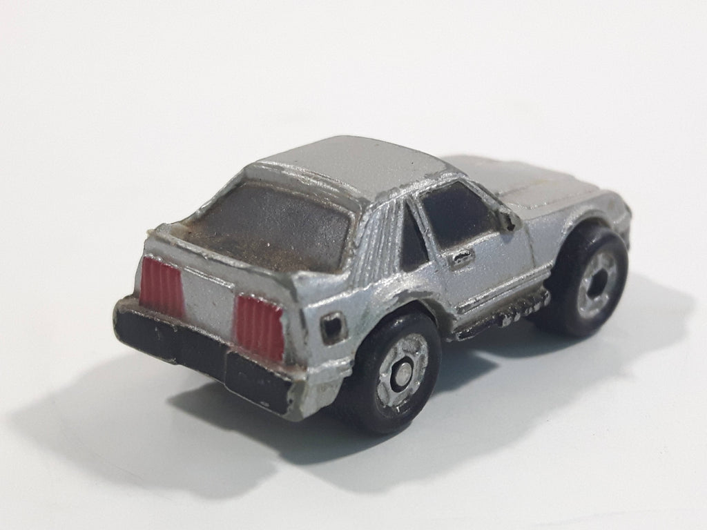 1987 Galoob Micro Machines 1980s Ford Mustang Silver Grey Micro Mini D ...