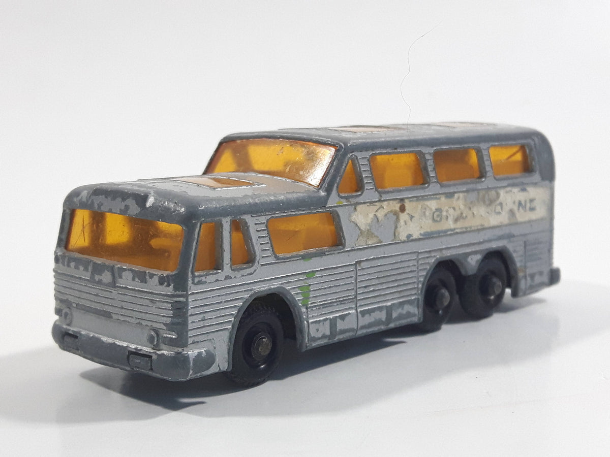 Vintage Lesney Matchbox Series No. 66 Greyhound Coach Bus Die Cast Toy ...