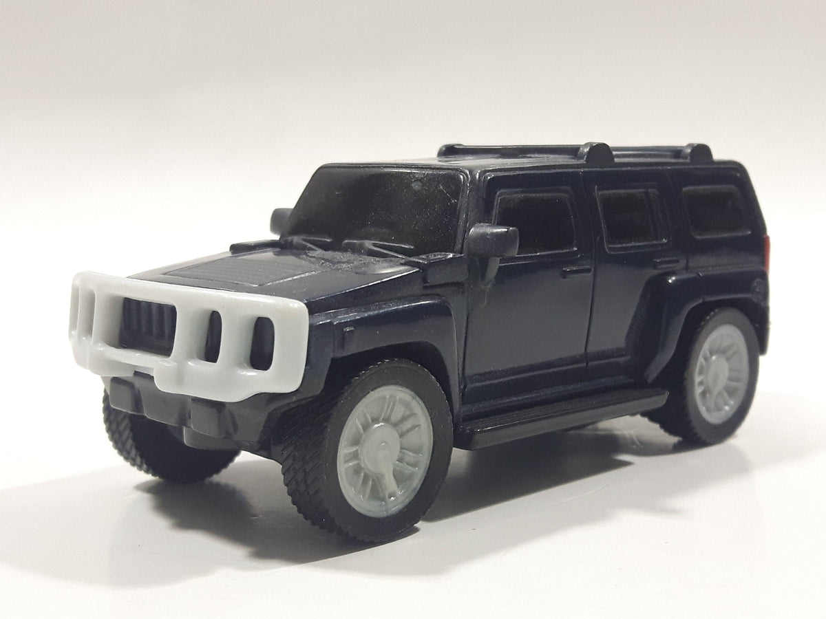 2006 McDonald's #3 Hummer Push and Go Friction Motorized Dark Blue Pla ...