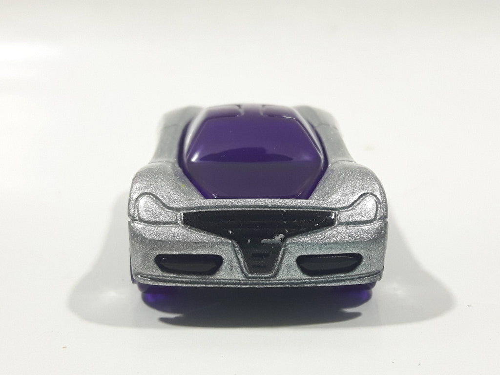 2005 Hot Wheels AcceleRacers Nitrium Silver Die Cast Toy Car Vehicle ...