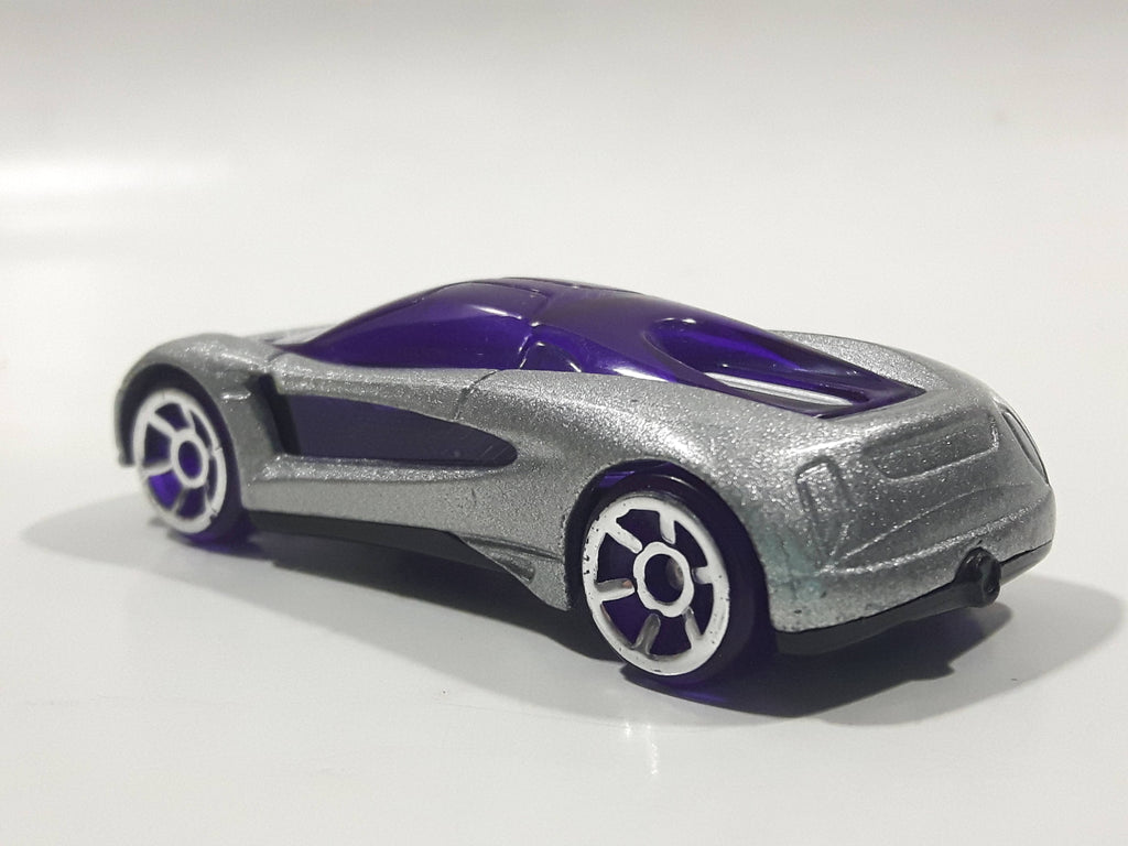 2005 Hot Wheels AcceleRacers Nitrium Silver Die Cast Toy Car Vehicle ...