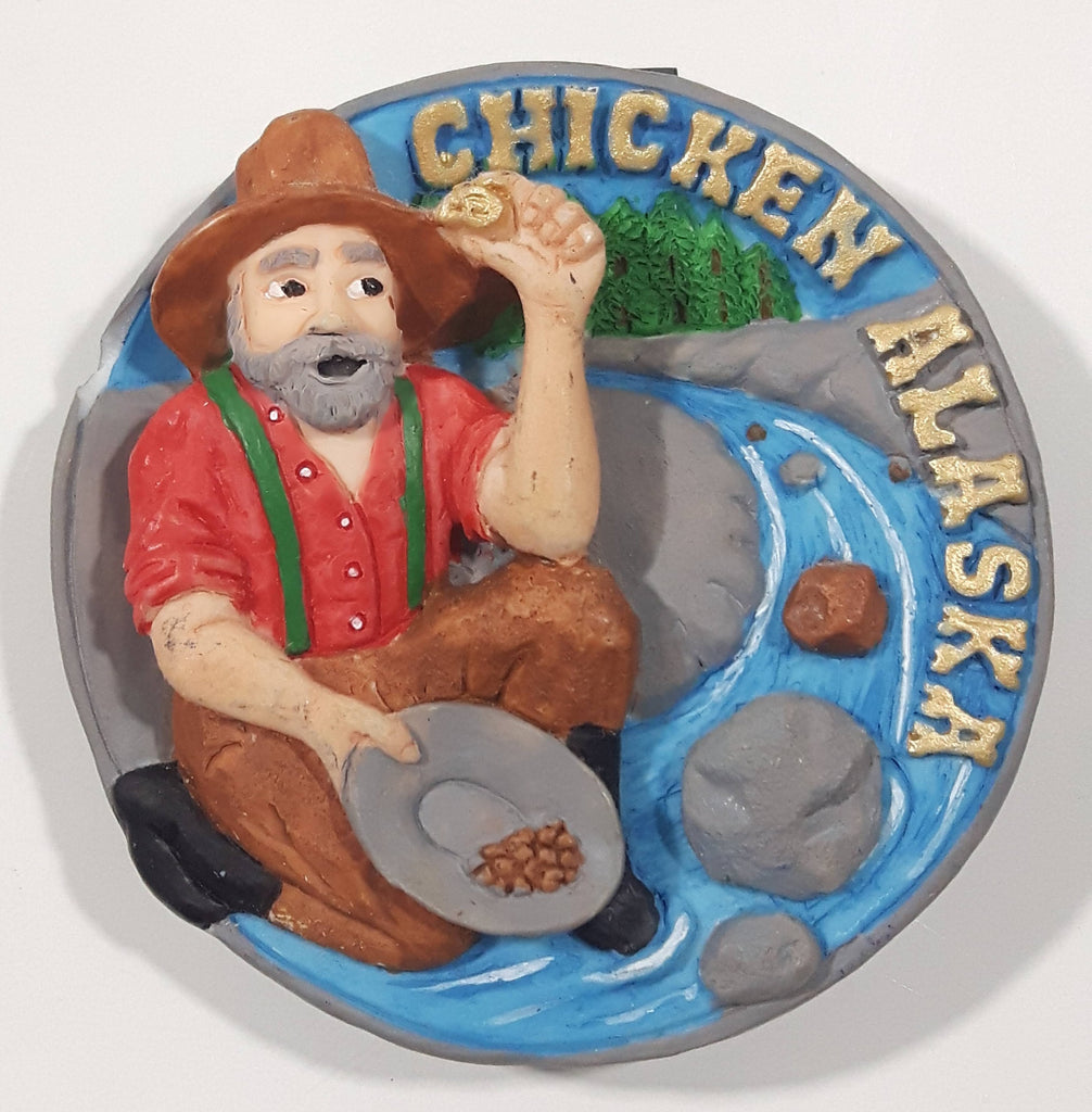 Chicken, Alaska 2 1/4" 3D Resin Fridge Magnet – Treasure Valley ...