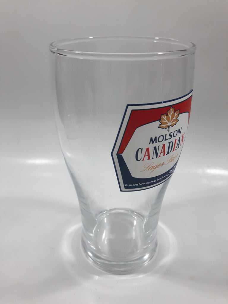 Vintage Molson Canadian Lager Beer Biere 6" Tall Glass Cup – Treasure ...