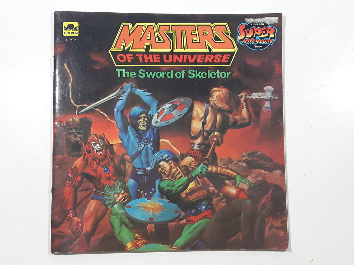 1983 Golden Books 11792 A Golden Super Adventure Book Masters Of The U ...