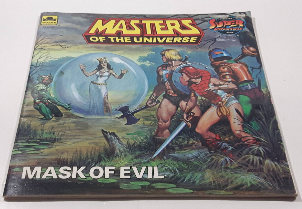 1984 Golden Books 11370 A Golden Super Adventure Book Masters Of The U ...