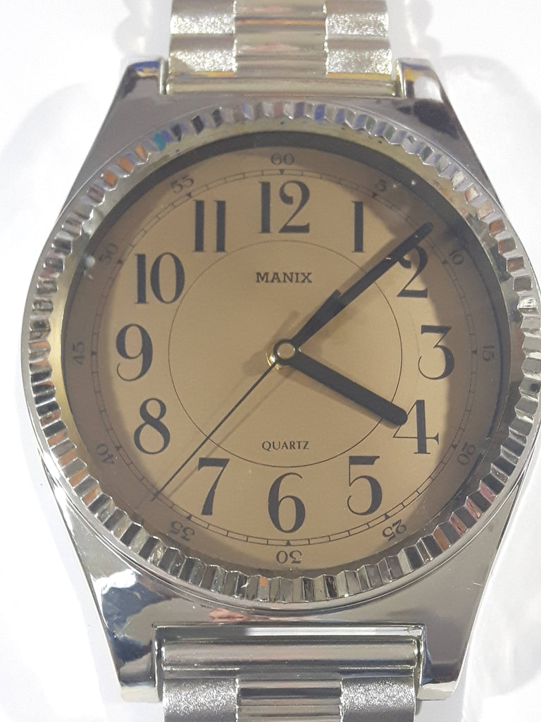 Vintage Manix Large 26" Long Wrist Watch Wall or Desk Clock Quartz Mad ...