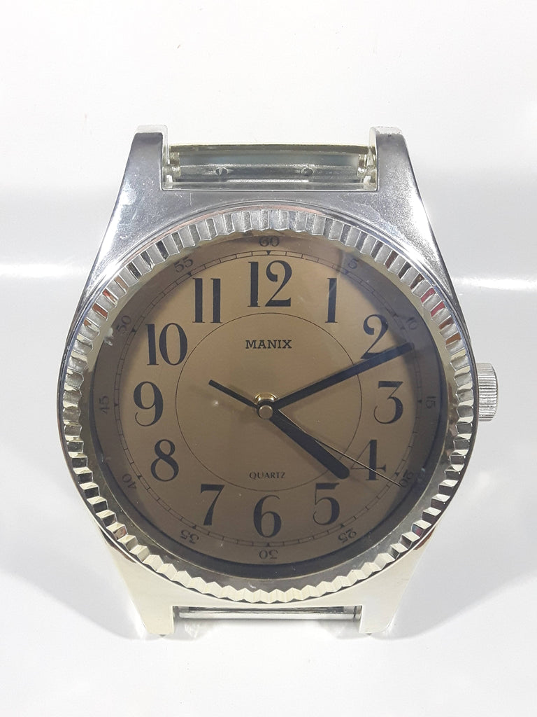 Vintage Manix Large 26" Long Wrist Watch Wall or Desk Clock Quartz Mad ...