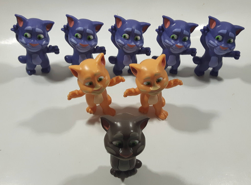 2010 - 2016 McDonald's Outfit7 Limited Talking Tom 3 5/8" Tall Toy Fig ...