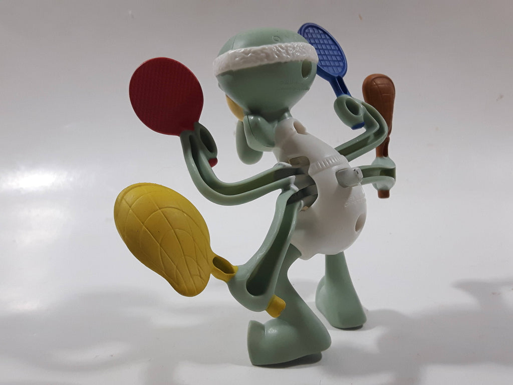 2012 McDonald's SpongeBob SquarePants Squidward Tennis Player 4" Tall ...