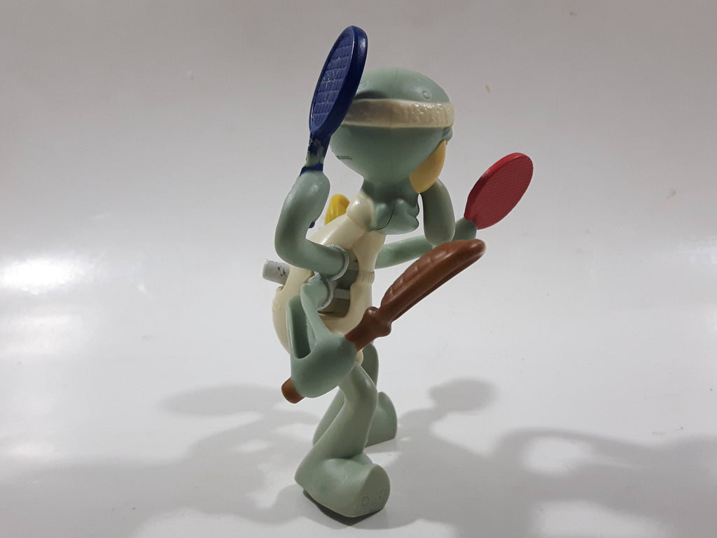 2012 McDonald's SpongeBob SquarePants Squidward Tennis Player 4" Tall ...