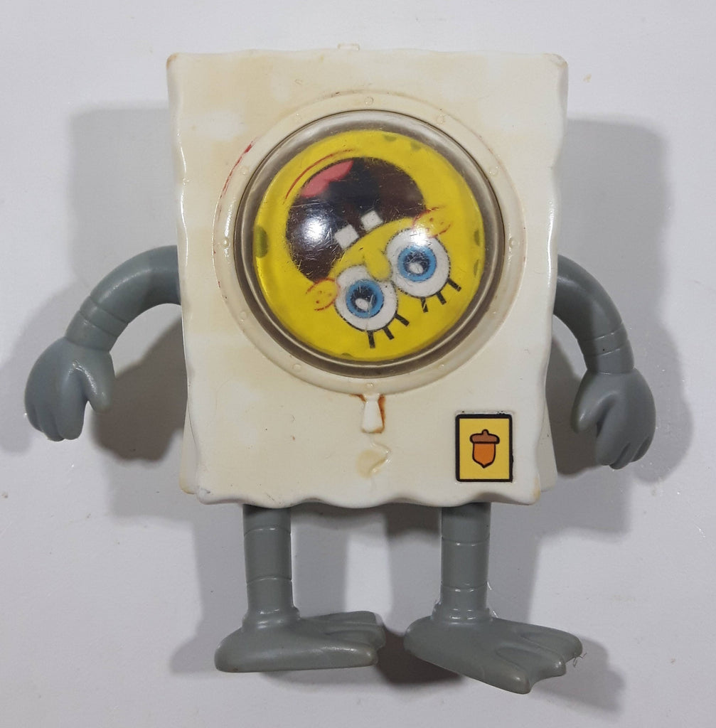 2011 Burger King SpongeBob SquarePants Washing Machine 3 1/4" Tall Toy ...