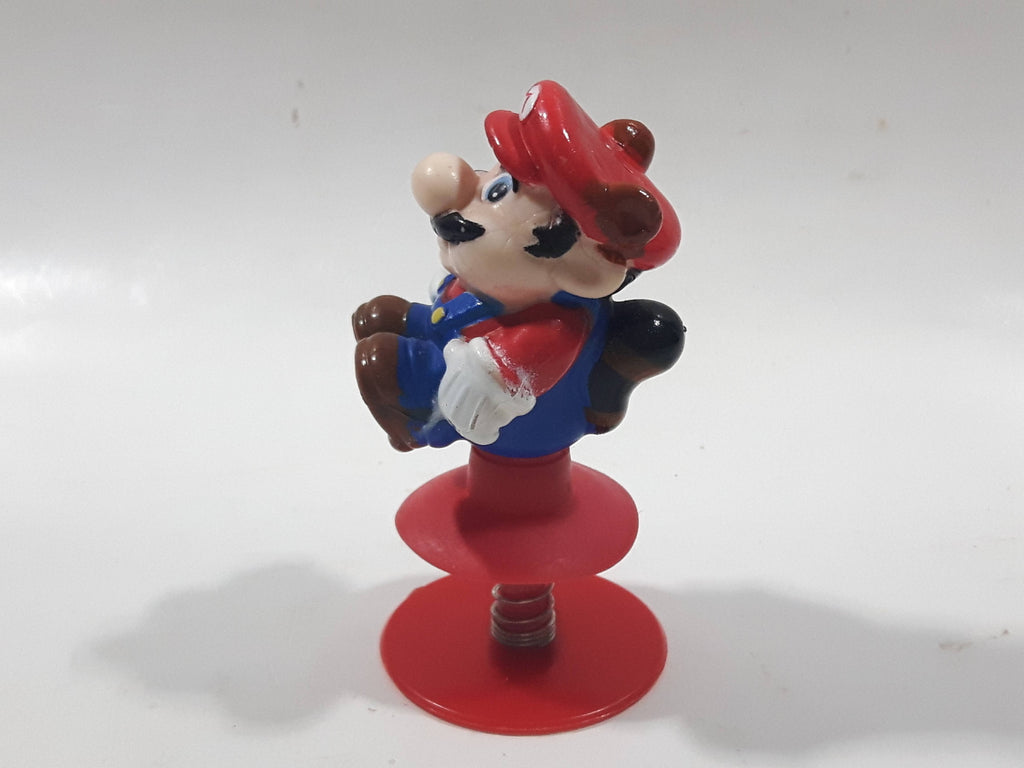 1989 Nintendo Super Mario Jumping Mario Pop Up 3 1/4" Tall Toy Figure ...