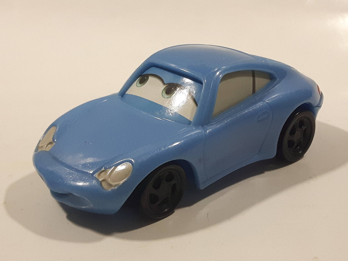 2006 McDonald's Disney Pixar Cars Sally Porsche Light Blue Pullback Pl ...