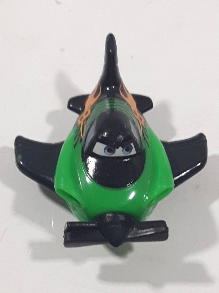 Disney Pixar Cars Mini Racers Planes Y4578 Airplane Green and Black Pl ...