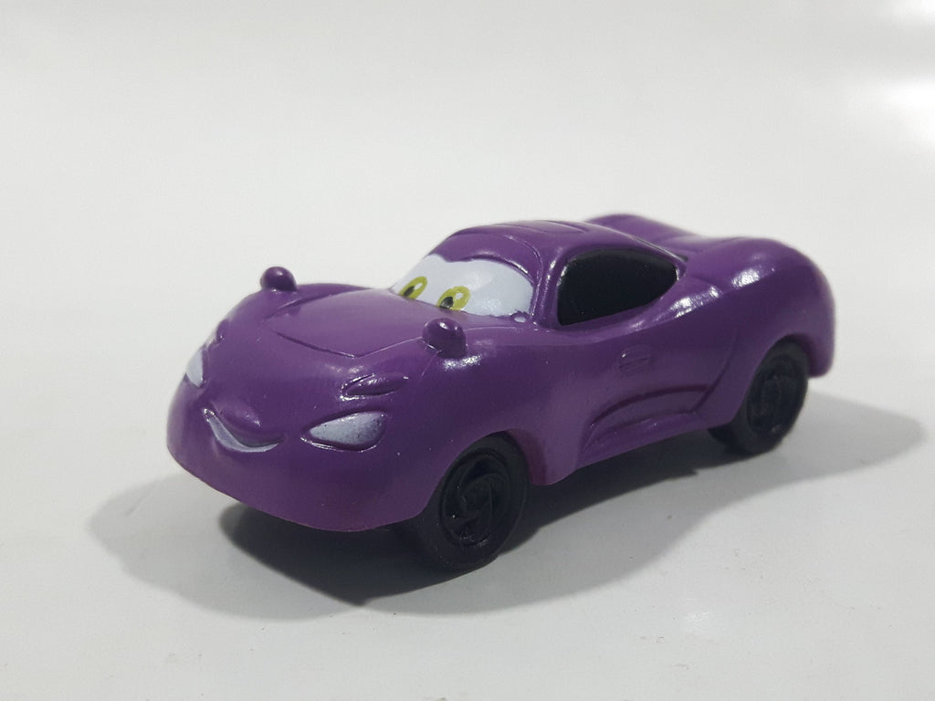 Disney Pixar Cars Purple Mini PVC Hard Rubber Toy Car Vehicle ...