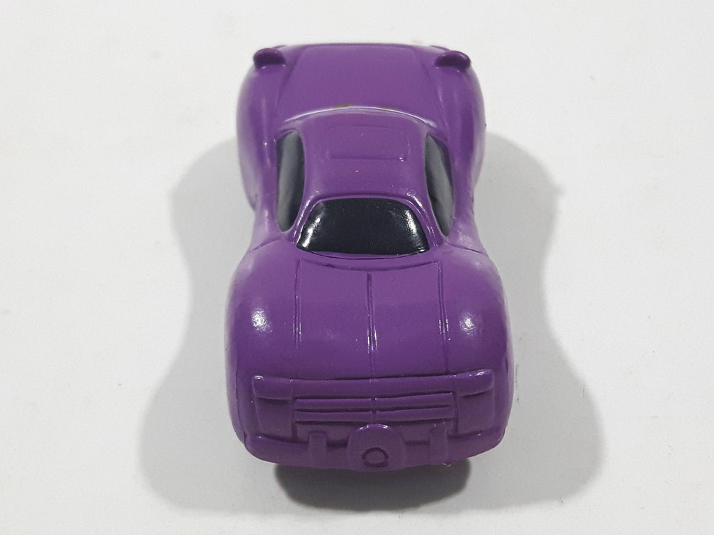 Disney Pixar Cars Purple Mini PVC Hard Rubber Toy Car Vehicle ...