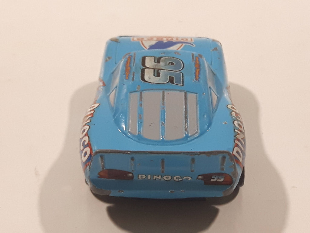 Disney Pixar Cars Lightning McQueen Dinoco #95 Blue Die Cast Toy Car V ...