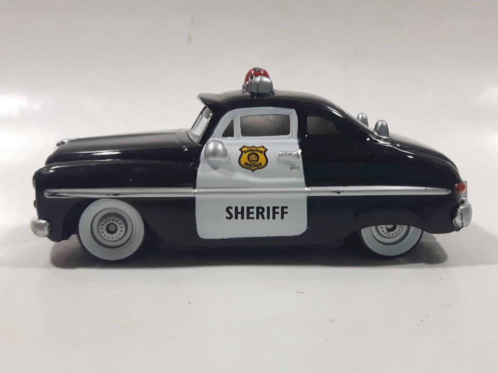 Disney Pixar Cars '49 Merc Police Sheriff Cop Car Black and White Die ...