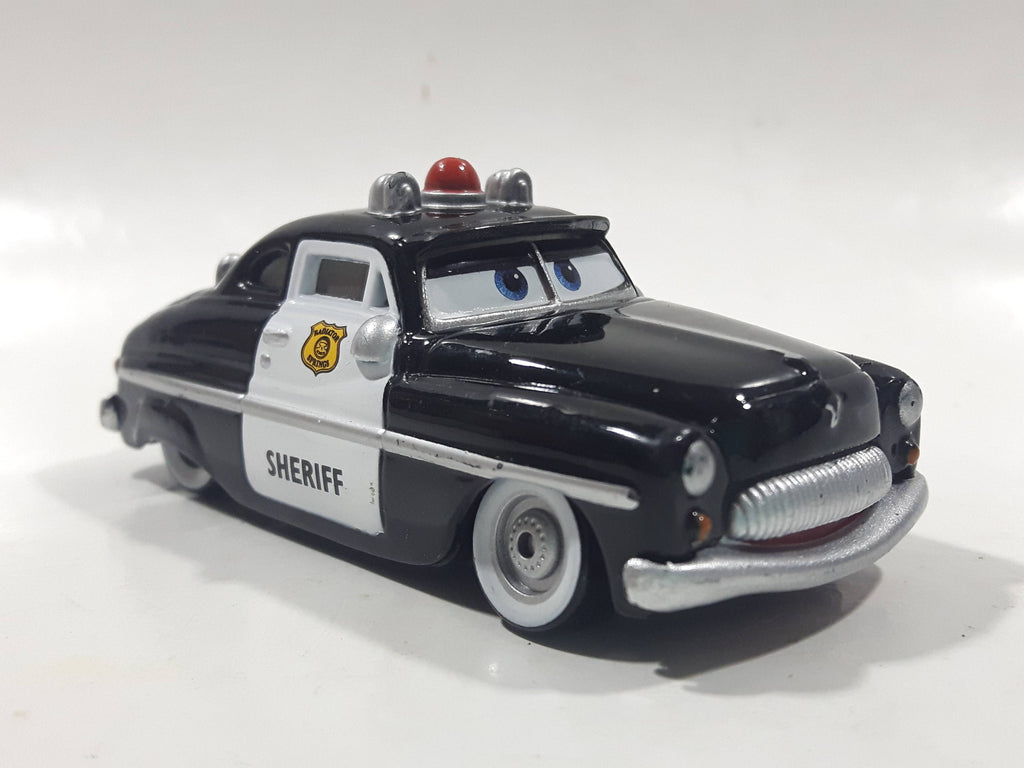 Disney Pixar Cars '49 Merc Police Sheriff Cop Car Black and White Die ...