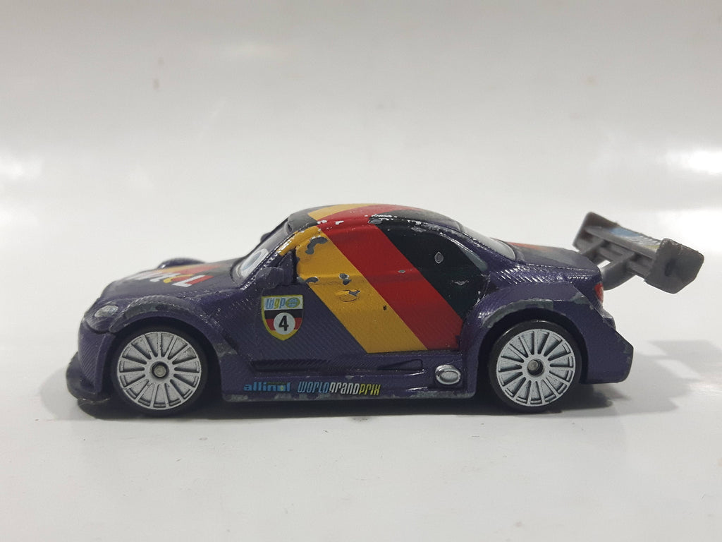 Mattel Disney Pixar Cars WTCL Germany Purple Die Cast Toy Car Vehicle ...